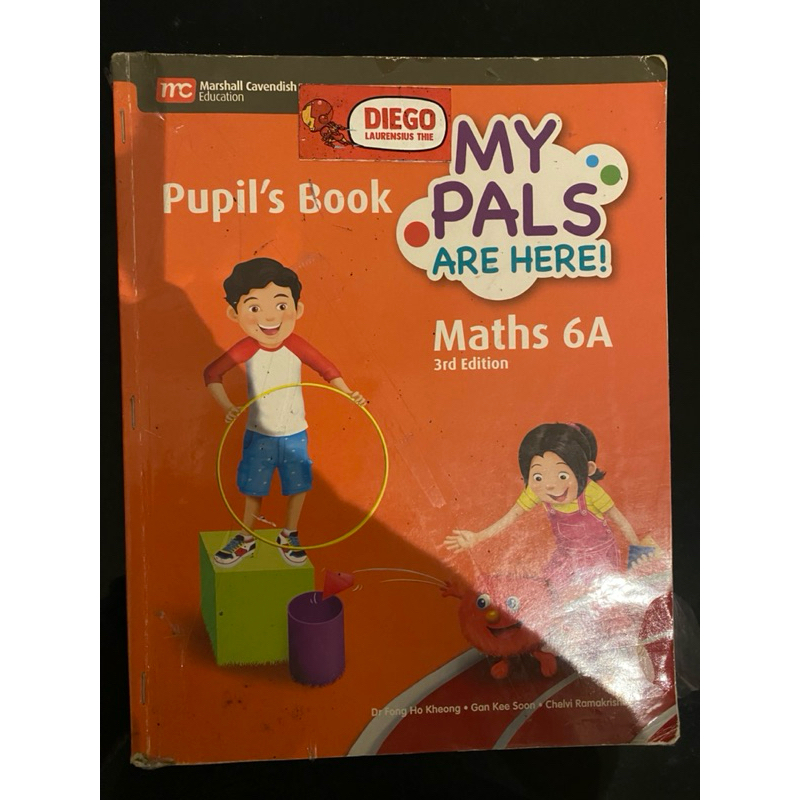 Jual My Pals are Here Maths 6A - Pupil's Book (3rd edition) | Shopee ...
