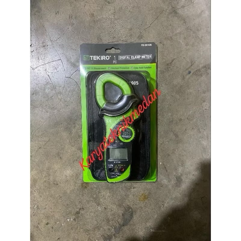 Jual TEKIRO DIGITAL CLAMP METER MS-DC1905 | TEKIRO TANG AMPERE DIGITAL ...