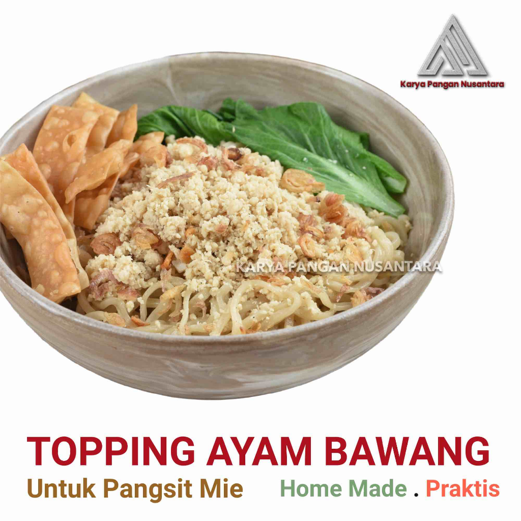 Jual TOPPING MIE AYAM UNTUK BUBUR PANGSIT MIE TOPPING AYAM BAWANG TABUR ...