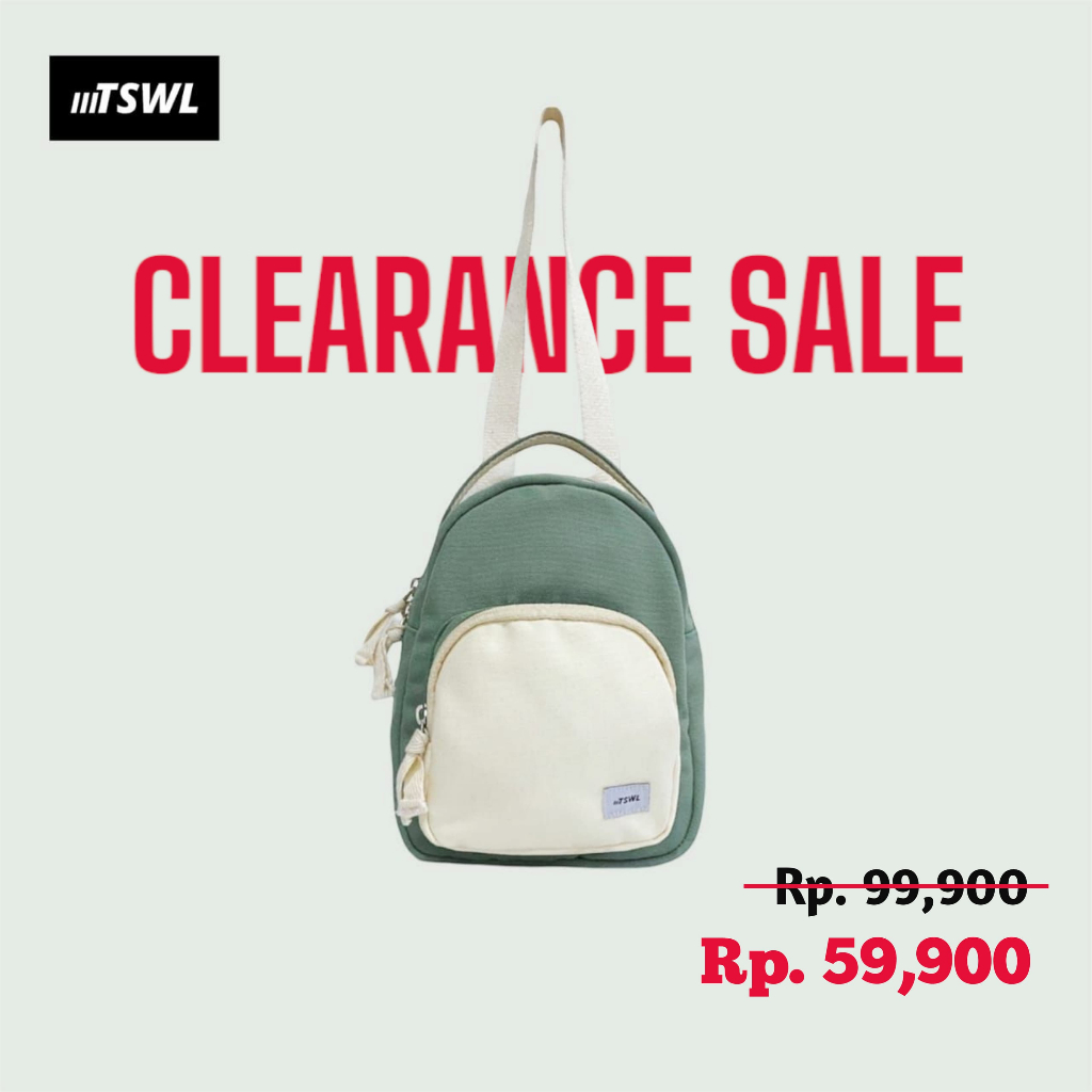 Jual (CLEARANCE SALE) TSWL - tas selempang ransel rangsel sling bag ...