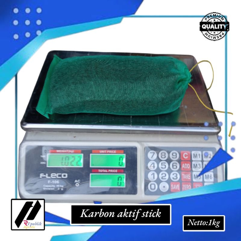 Jual Karbon aktif stick 1kg plus waring / karbon aktif / karbon stick ...