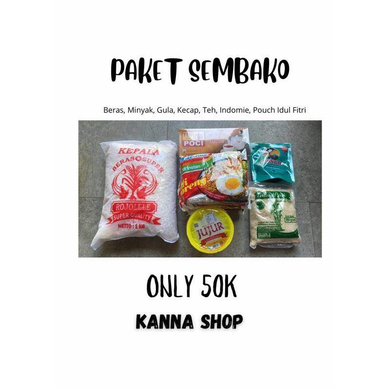 Jual Paket Sembako Murah | Parcel Lebaran Ramadhan Idul Fitri | Hampers Sembako Lebaran MURAH ...