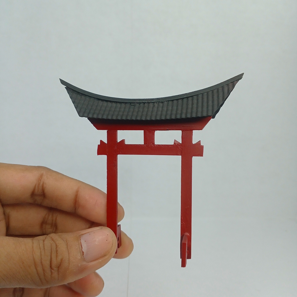 Jual Miniatur Torii gate 01 khas Jepang untuk diorama aquascape ...