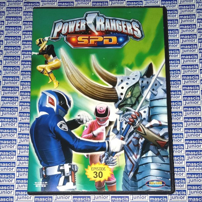 Jual VCD POWER RANGERS SPD NINJA STORM MYSTIC FORCE ULTRAMAN DYNA ...