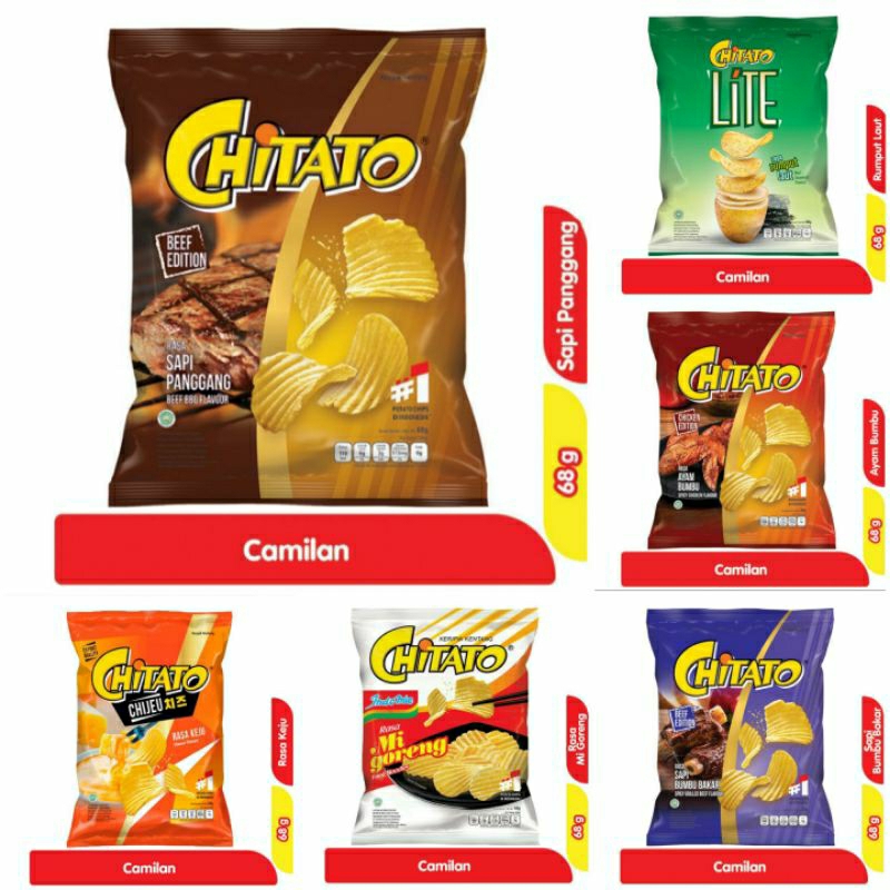 Jual Chitato Keripik Kentang 68g | Shopee Indonesia