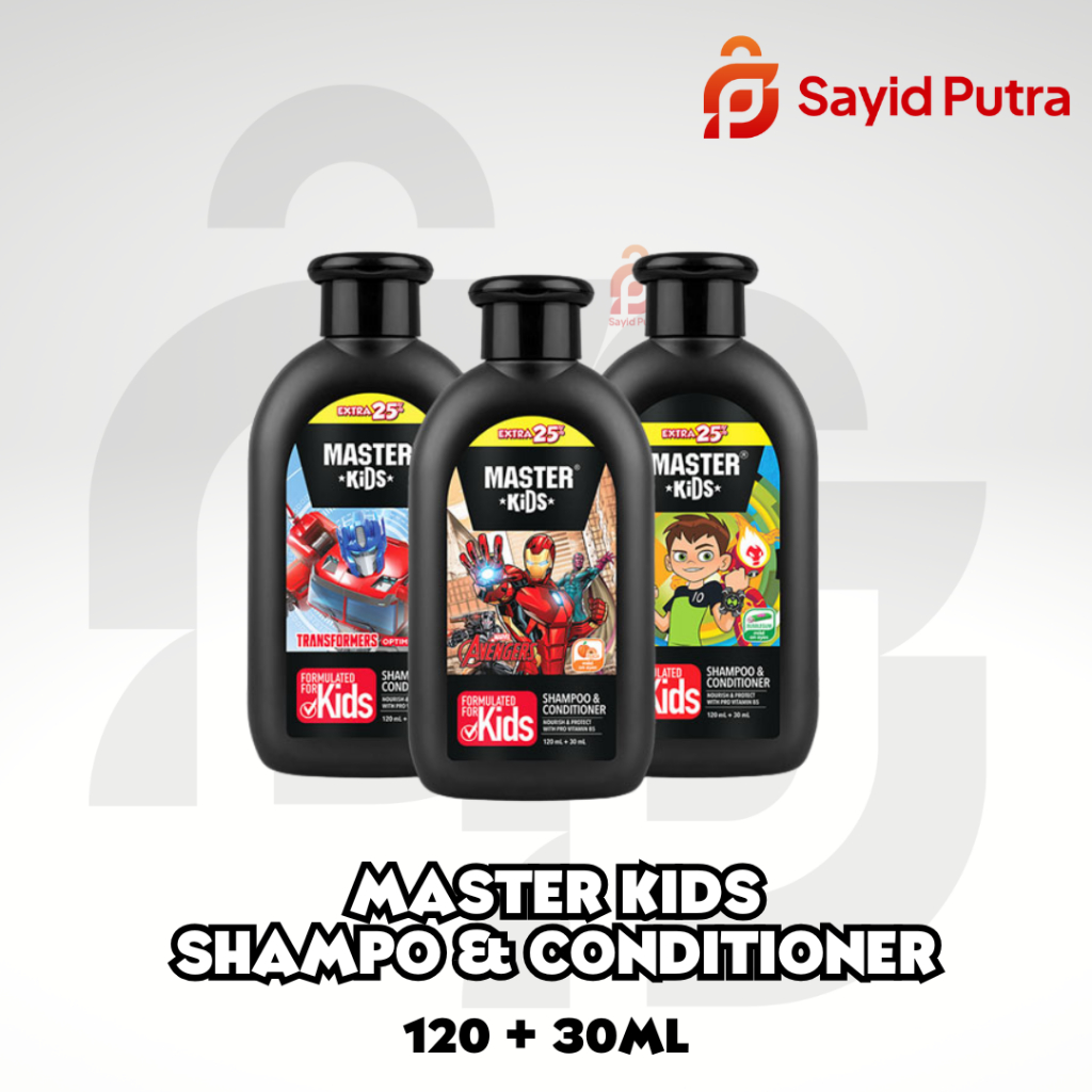 Jual Master Kids Shampoo & Conditioner 120 + 30ML | Shopee Indonesia