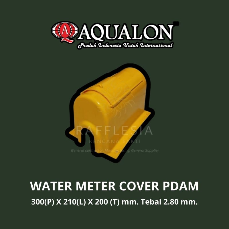 Jual TUTUP BOX METERAN AIR / BOX WATER METER PDAM / PAM - AQUALON WARNA ...