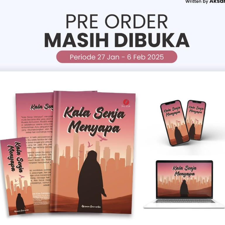 Jual Kala Senja Menyapa by Aksara Bercerita NOVEL | Shopee Indonesia