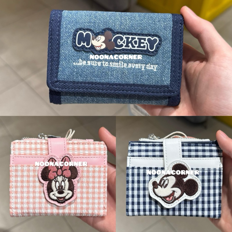 Jual Ohsome x Disney ‼️ Dompet Lipat Bifold Plaid Wallet Wanita Disney ...