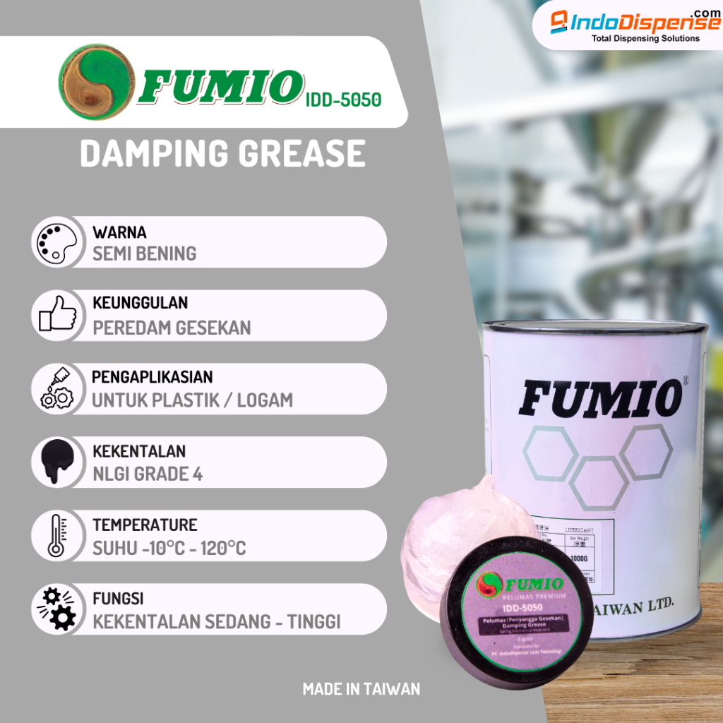 Jual FUMIO IDD-5050 Grease (Pelumas | Penyangga Gesekan | Damper Grease ...