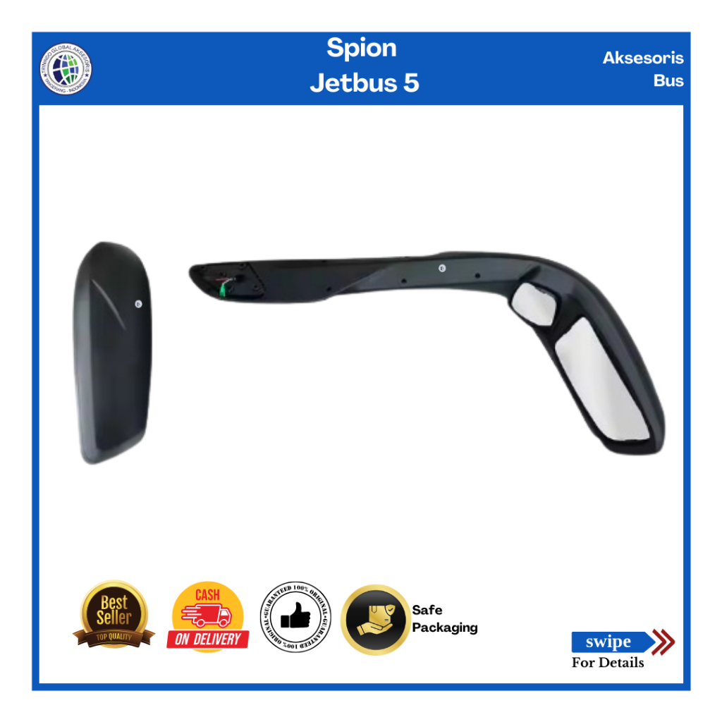 Jual Spion Bus Jetbus 5/Spion Bus JB5 Original/Rearview Mirror JetBus 5 ...