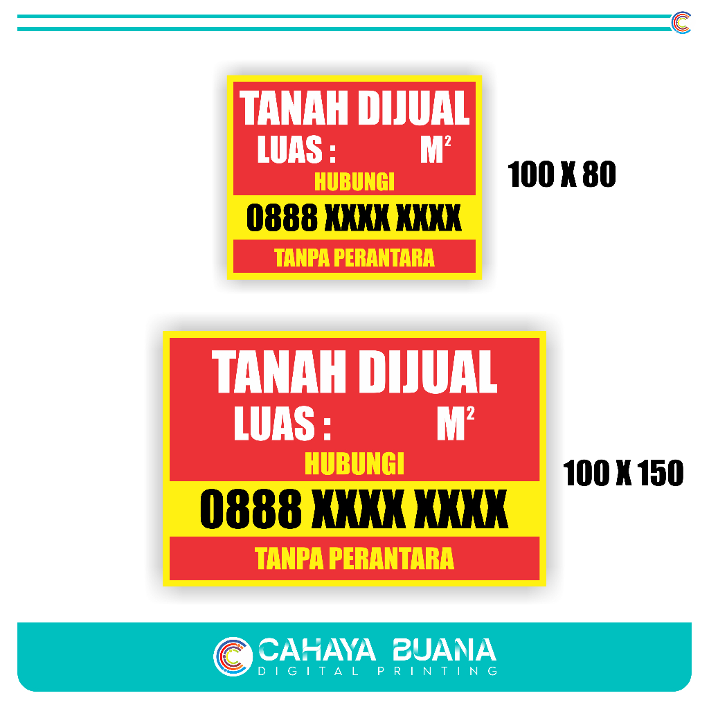 Jual CETAK BANNER SPANDUK TANAH DIJUAL TANPA PERANTARA | Shopee Indonesia