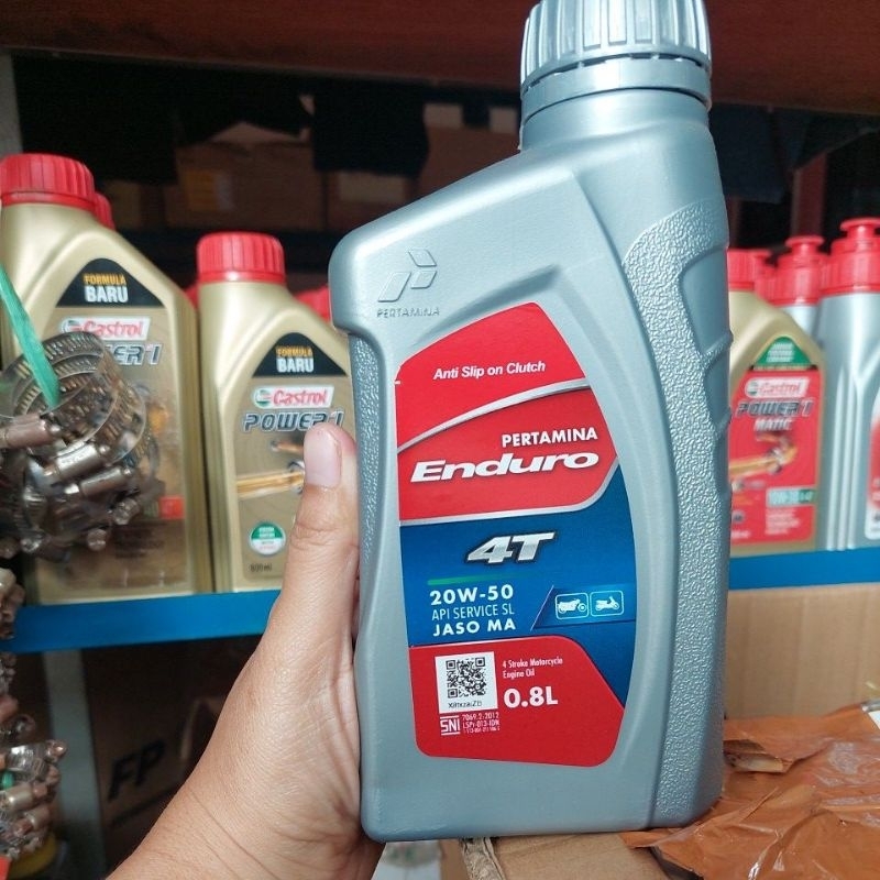 Jual Oli ENDURO 4T 20W-50 ,4 Stroke Motorcycle Engine oil 800ml ...