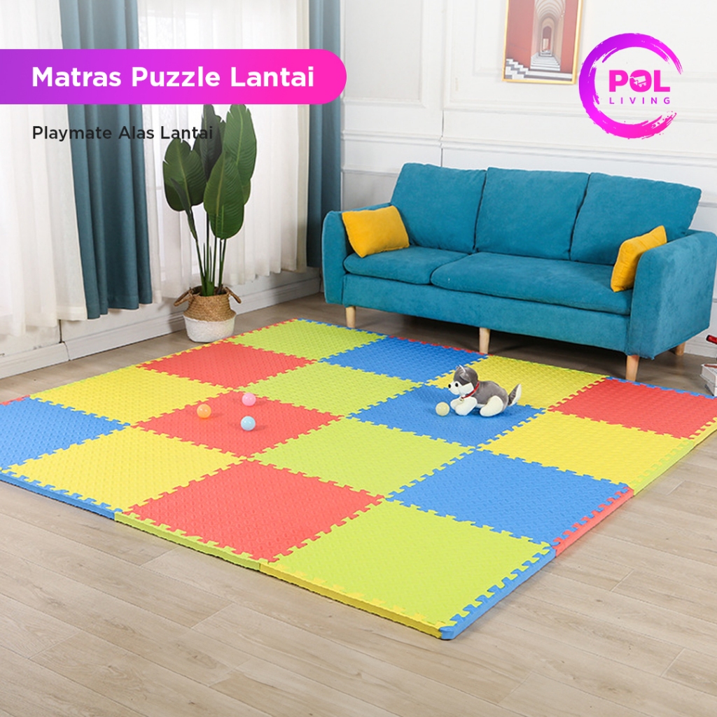 Jual POL - Matras Puzzle Lantai 30*30cm | Shopee Indonesia