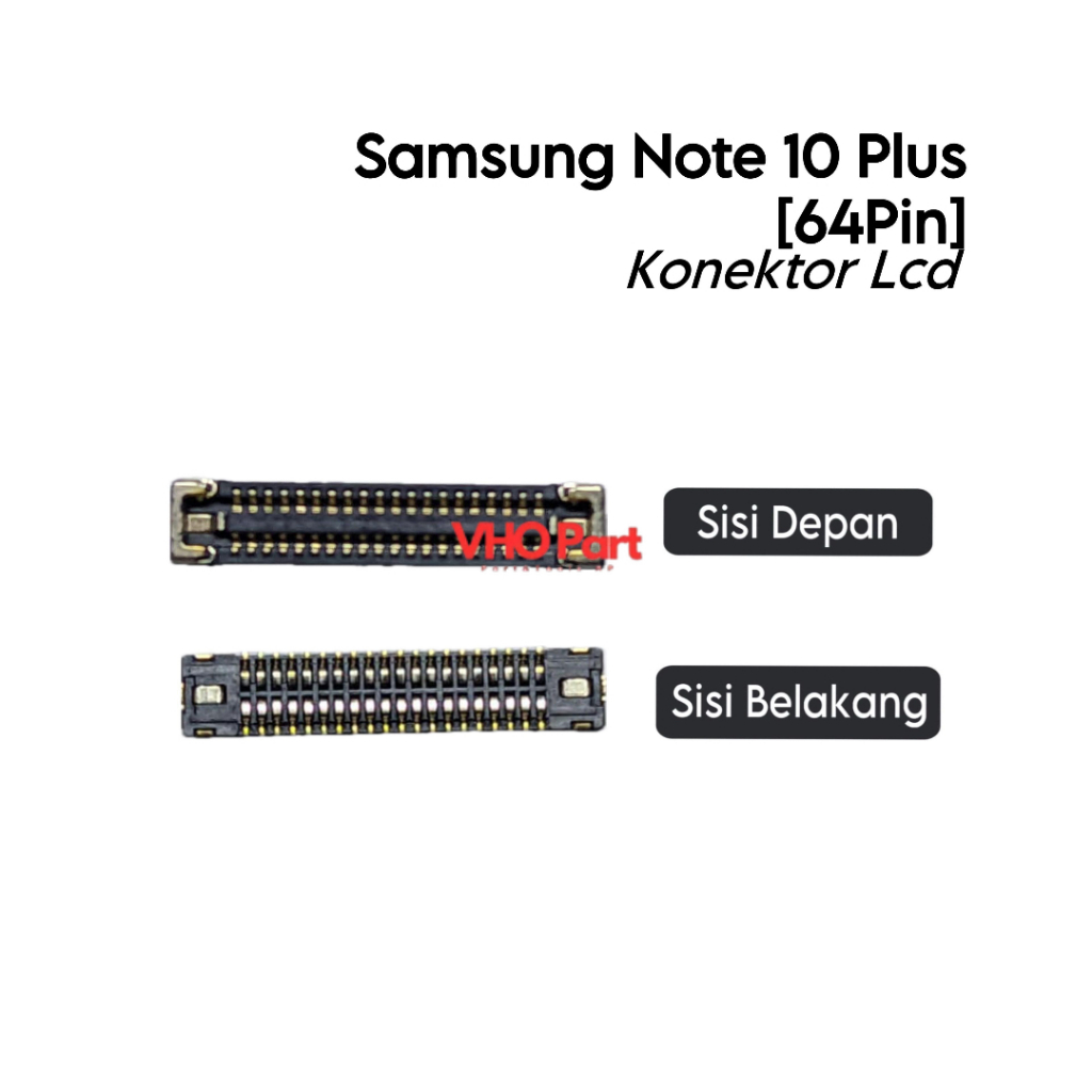 Jual Konektor ( LCD ) Samsung Galaxy Note 10+ / Note 10 Plus / N975 / N975F / SM-N975F [64PIN ...