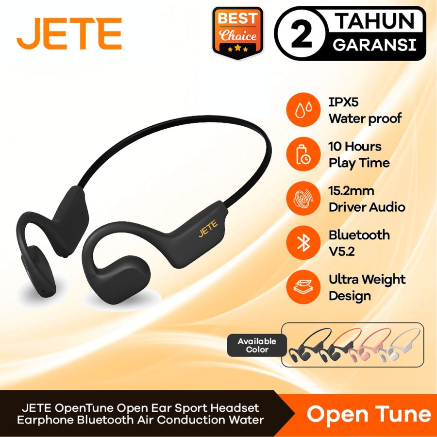 Jual JETE OpenTune Open Ear Sport Headset Olahraga Lari Earphone ...
