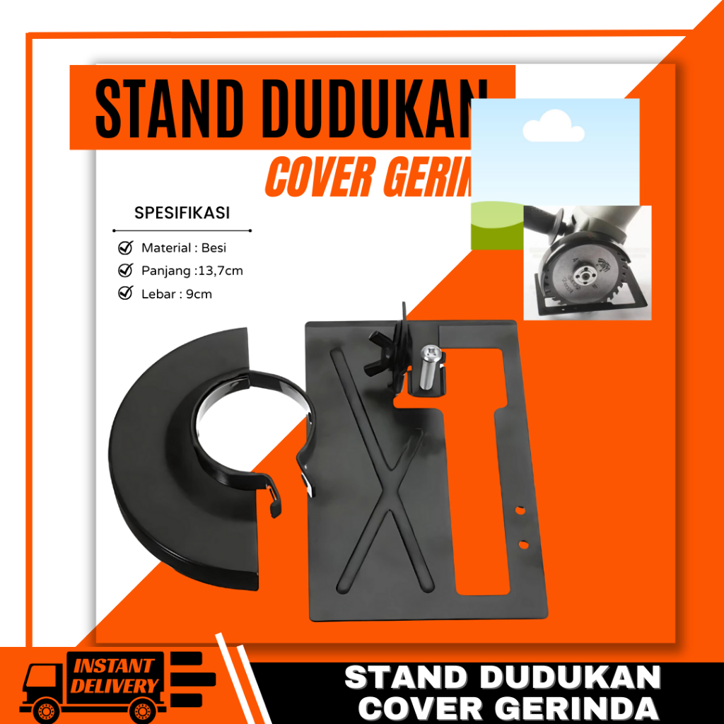 Jual Stand Dudukan Cover Mesin Gerinda Tangan Angle Grinder Holder Jig ...