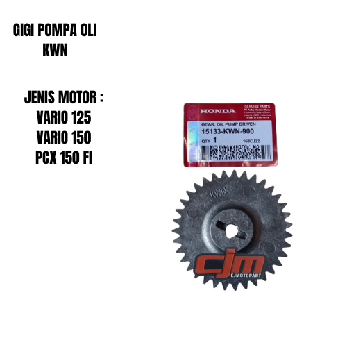 Jual GIGI POMPA OLI VARIO 125 150 PCX 150 HONDA KWN | Shopee Indonesia