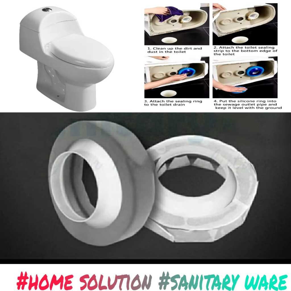 Jual Karet Lem Dodol Kloset Duduk Anti Bau Anti Bocor - Seal Rubber ...