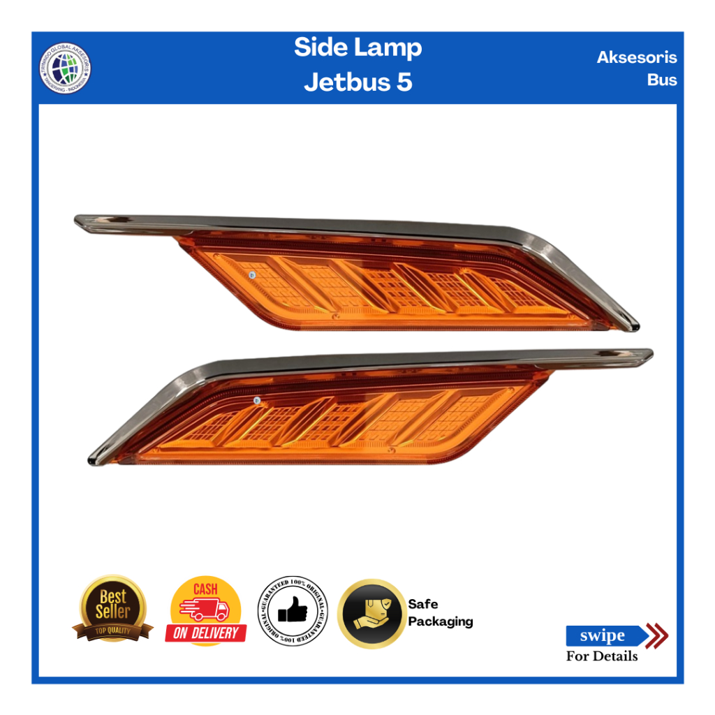 Jual Lampu Samping Jetbus 5/Lampu Sein JB5/Lampu Mayang Bus JetBus 5 ...