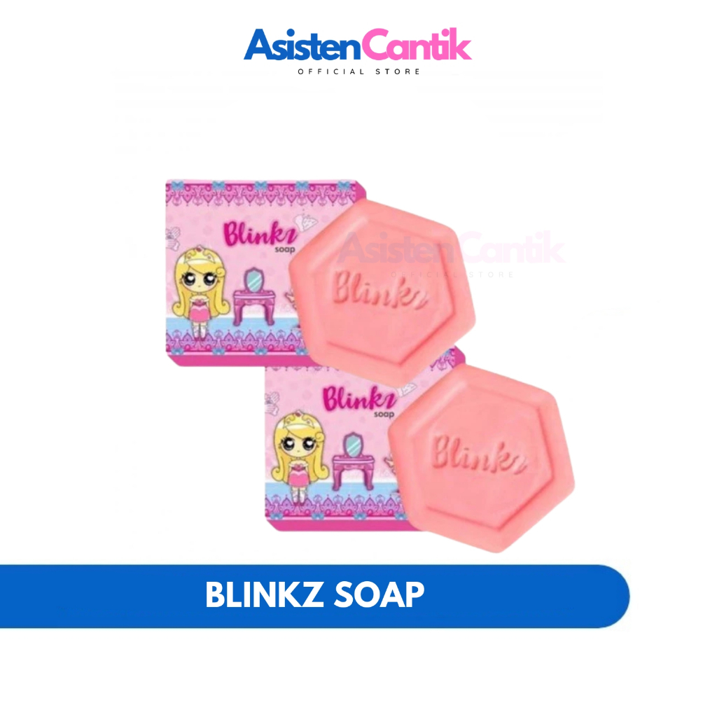 Jual BLINKZ Soap 60gr Sabun Pencerah Wajah dan Badan | Body Soap Gluta Whitening Brightening ...