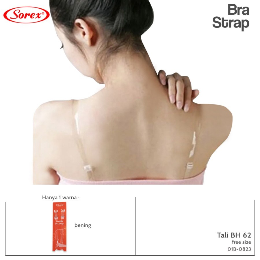 Jual TALI BH BENING BRA STRAP SOREX TRANSPARAN | Shopee Indonesia