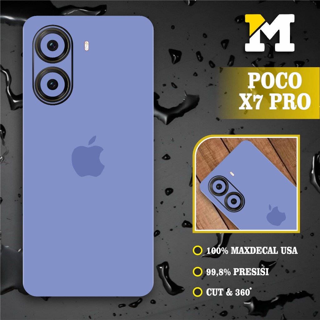 Jual POCO X7 PRO 5G TEMA IPHONE 16 (2pcs) (FULLBODY / CUT) SKIN ...