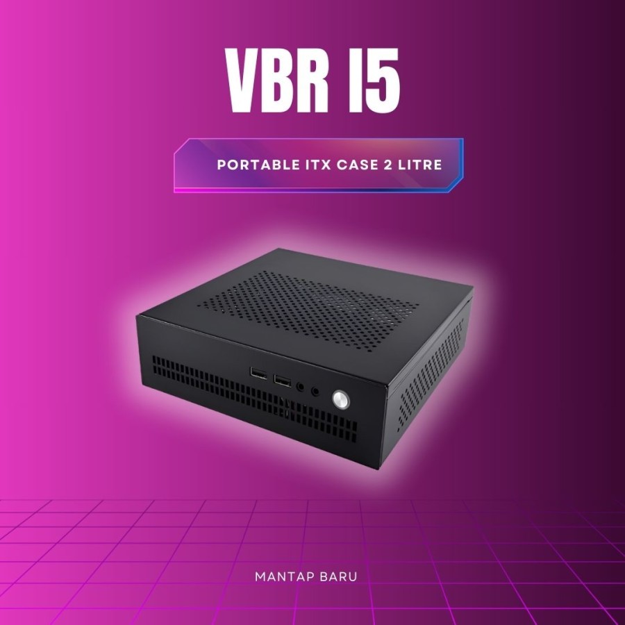Jual Casing PC Portable VBR I5 ITX Case 2 Litre | Shopee Indonesia