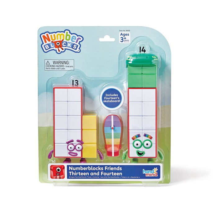 Jual Hand2Mind - Numberblocks Friends Thirteen and Fourteen, Figur ...