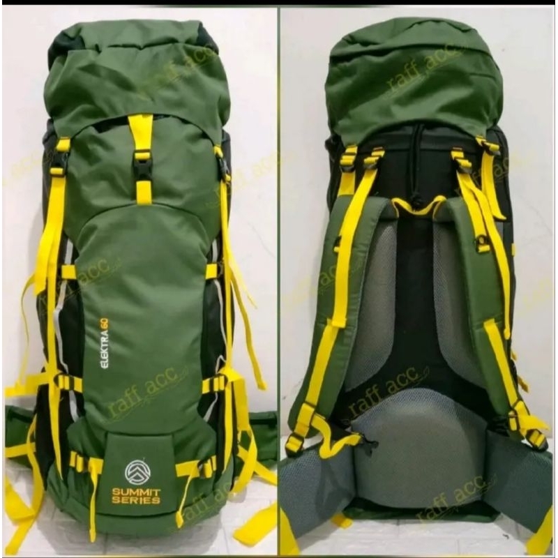 Jual Tas Ransel Gunung Elextra 60 Liter Frame Fiber # Tas Hiking # Tas Carrier # Tas Ransel 60 ...