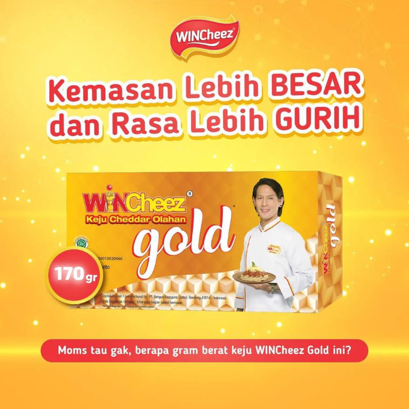 Jual WINCHEEZ gold keju cheddar olahan 170g | Shopee Indonesia