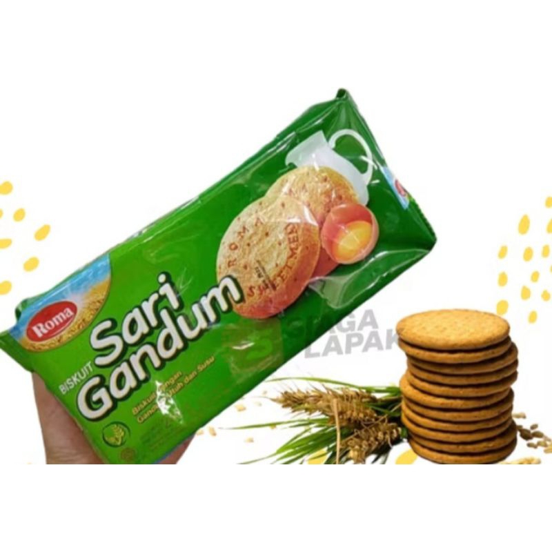Jual Biskuit Sari Gandum 1pack isi banyak | Biskuit sari gandum Biskuit ...