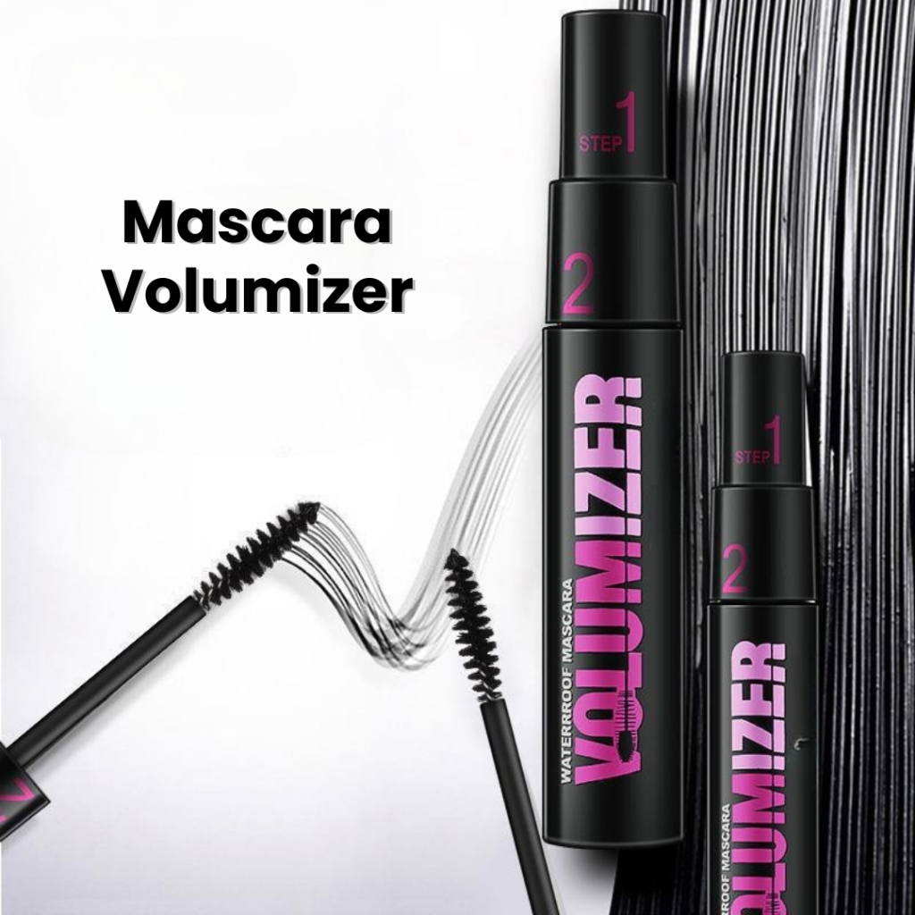 Jual Maskara Volume Black Wateproof Double Head Melentikan bulu mata 2 ...