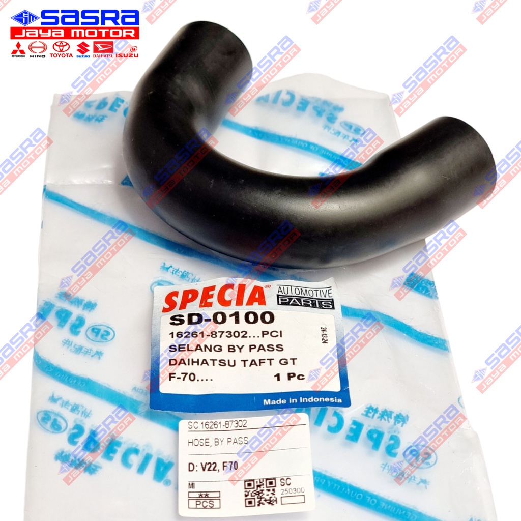 Jual Hose Water Bypass TAFT GT|DELTA V22/V83 - SPECIA - Selang Bypass ...