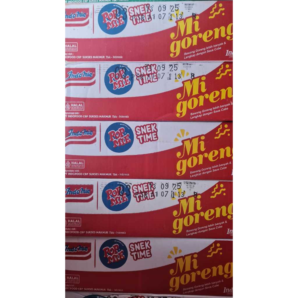 Jual Pop Mie Mini mie Goreng (1 Dus isi 12 Cup) | Shopee Indonesia