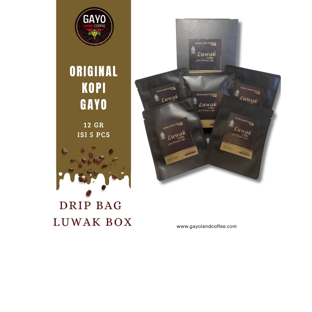 Jual Kopi Drip Bag Luwak Arabika | Shopee Indonesia