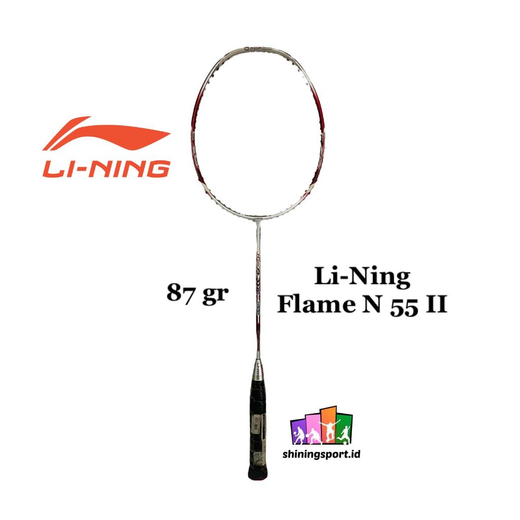 Jual Raket Badminton Li-Ning Flame N 55 II | Shopee Indonesia