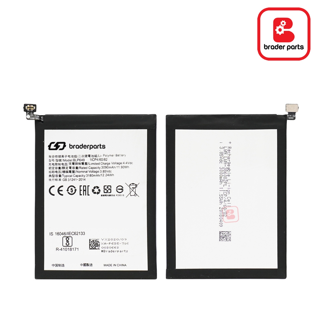 Jual BraderParts Baterai Battery 4402 untuk Model A83 | A1 BLP649 ...
