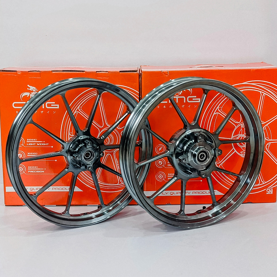 Jual VELG CMG EXACT NINJA CNC PALANG 10 RING 17 x 185 / 250 PNP ...