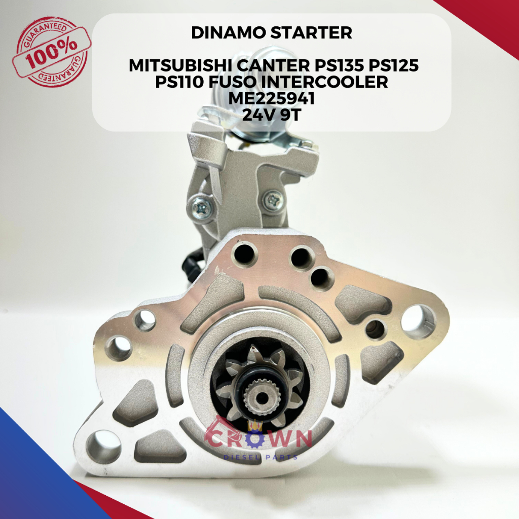 Jual Dinamo Starter Mitsubishi Canter PS125 PS110 PS135 FUSO ...