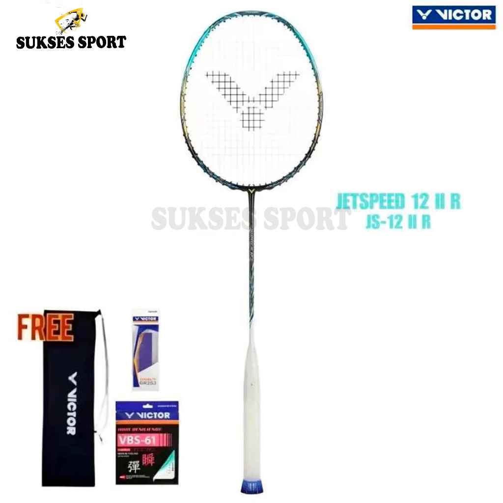 Jual New Raket Badminton Victor Jetspeed S 12 II R / JS-12 II R ...