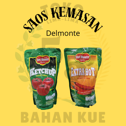 Jual Saos Tomat / Saos Sambal Merek Delmonte Kemasan 1kg | Shopee Indonesia