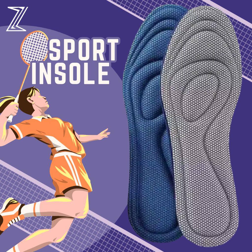 Jual Insole Olahraga Badminton Sepatu Zhfu IS1A Alas Kaki Sol Shoe Pad ...