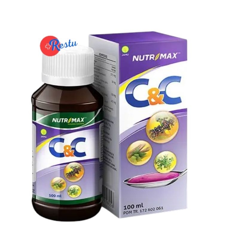 Jual Nutrimax C & C Syrup 100ml CNC Sirup Vitamin Obat Herbal Batuk ...