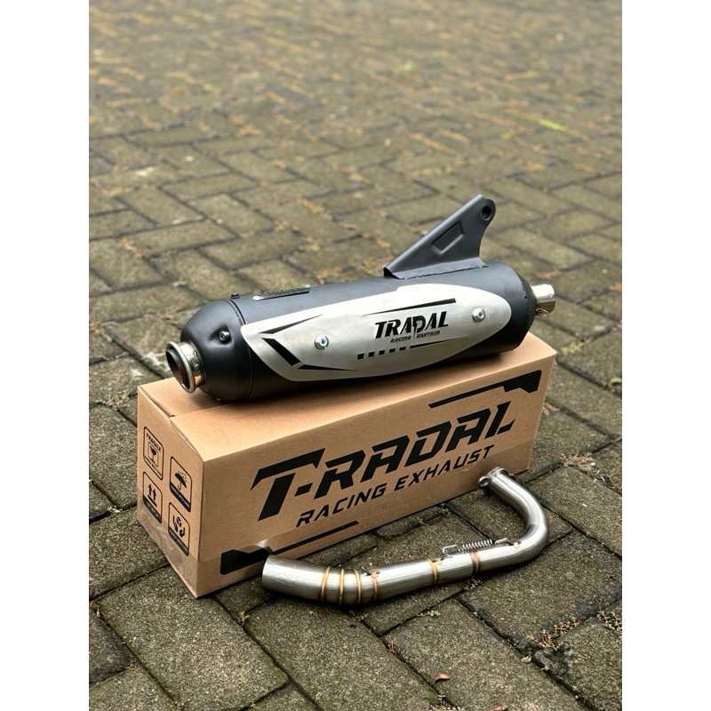 Jual Knalpot Mio standar racing KENOCHI original TRADAL racing exhaust ...