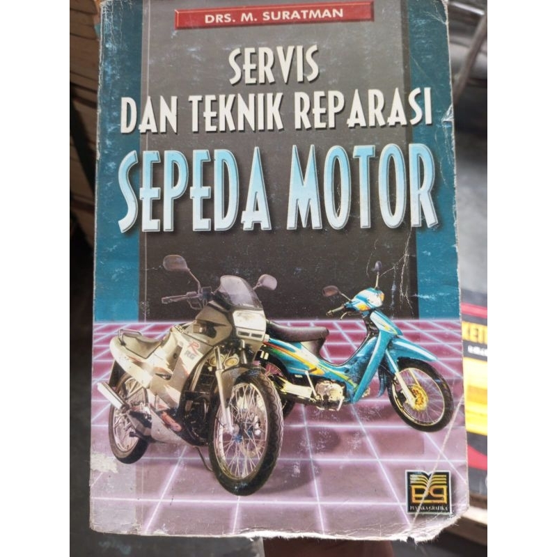 Jual ORIGINAL / buku Servis dan teknik reparasi sepeda motor | Shopee ...