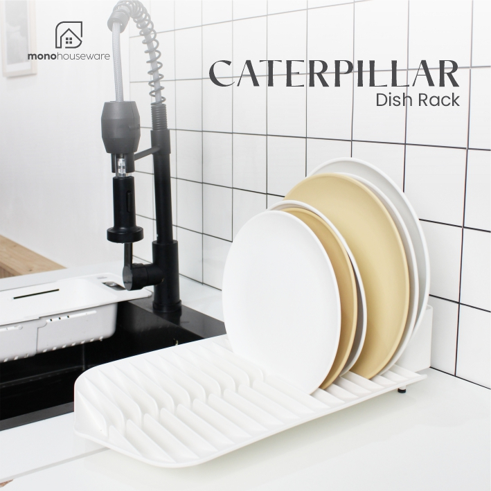 Jual [ MONO ] CATERPILLAR DISH RACK/RAK PIRING/RAK PIRING MINIMALIS/RAK ...