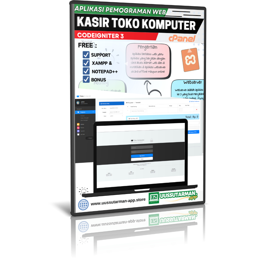 Jual Aplikasi Penjualan Toko Komputer (Codeigniter) - Sistem Offline | Shopee Indonesia