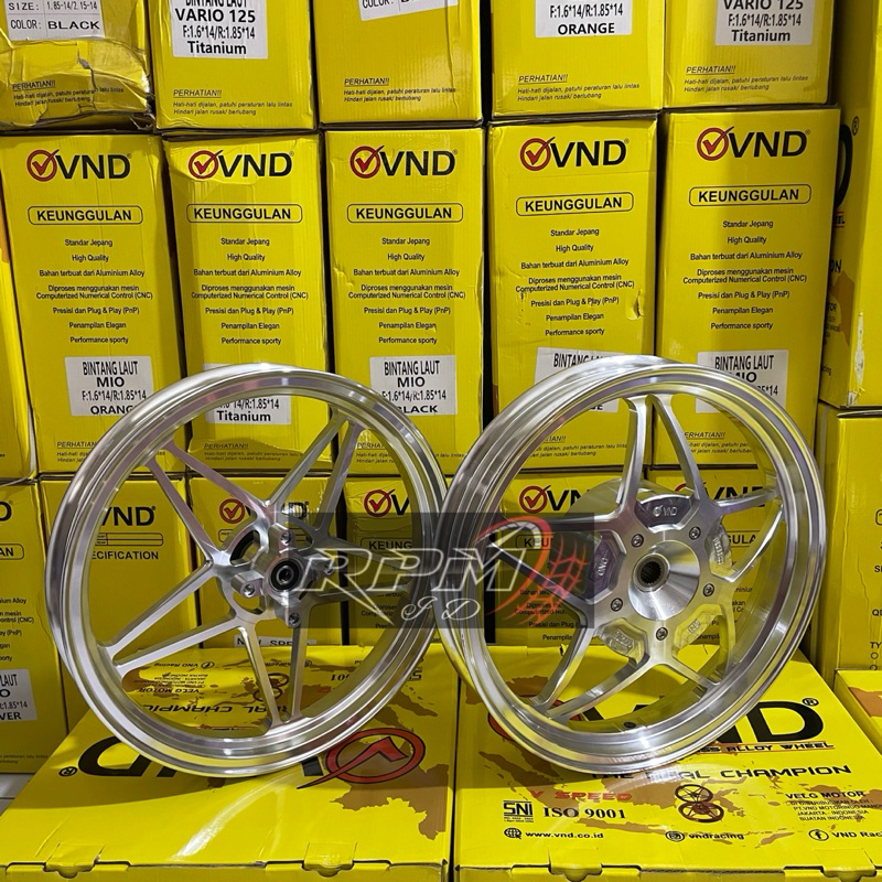 Jual Velg Racing VND V Speed Gen 2 185x14/215x14 - Beat Vario 110 Scoopy Old Spacy Genio ...