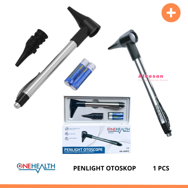 Jual Senter Otoskop Telinga Penlight Medis Otoscope Onehealth | Shopee ...